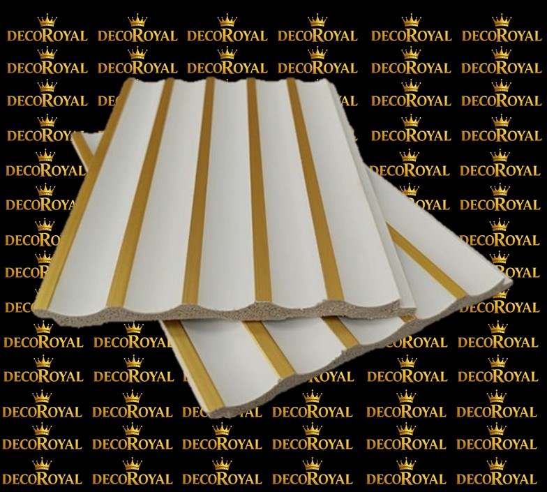 Mono Beyaz Gold Lambri | DecoRoyal